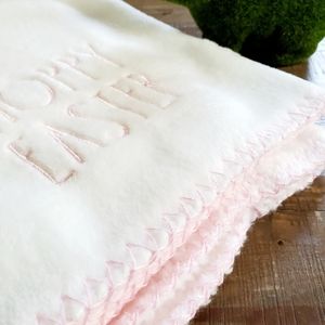Rae Dunn | Bedding | Rae Dunn Embroidered Hoppy Easter Plush Baby ...